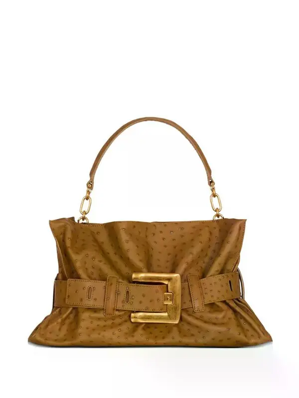 Balmain Medium Anthem Shoulder Bag - Brown