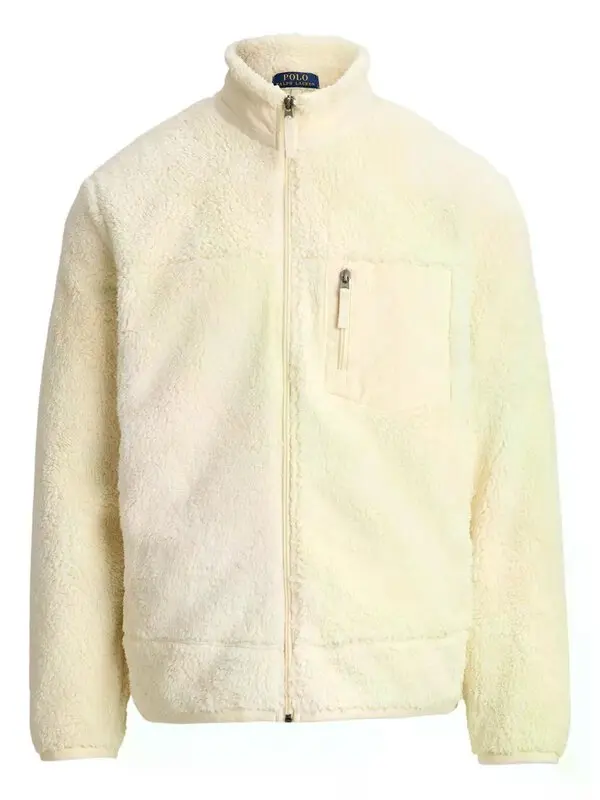 Polo Ralph Lauren Full-zip Mockneck Sweatshirt - Neutrals