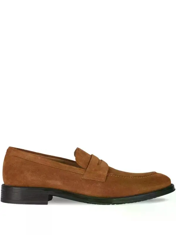 Paul Smith Suede Panelled Loafers