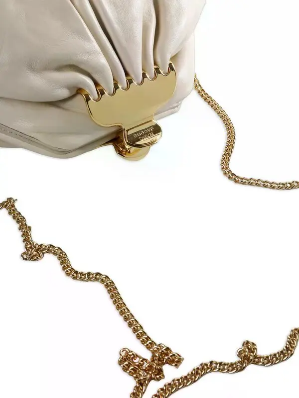 Marc Jacobs Glam Chain-strap Clutch Bag - Neutrals