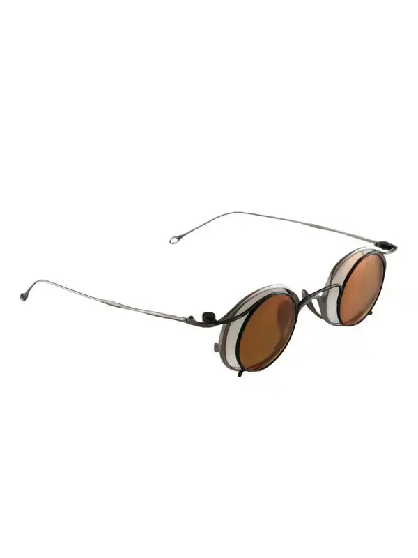 RIGARDS X Ziggy Chen Round-frame Sunglasses - Silver