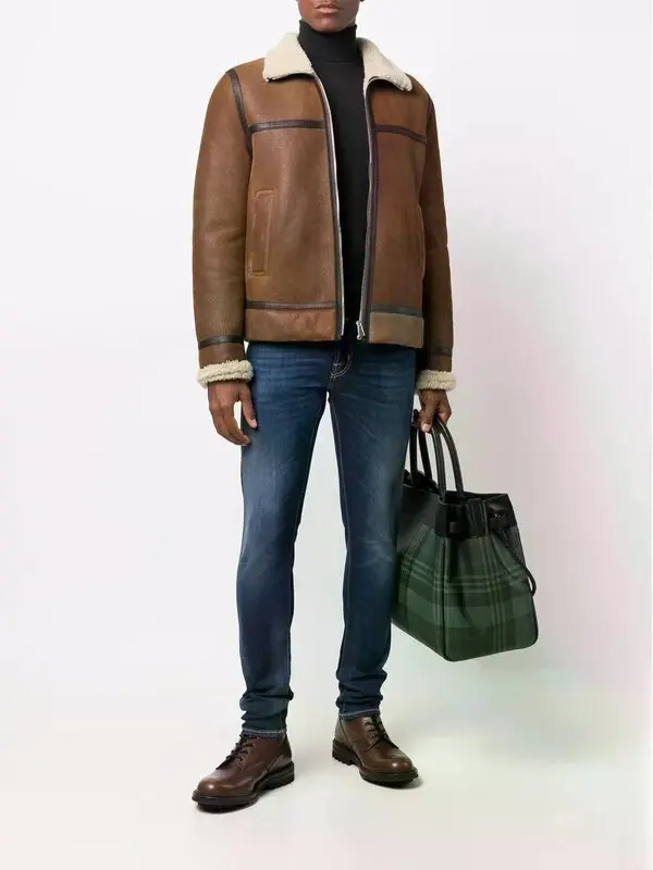 DELL'OGLIO Merino Roll Neck Jumper