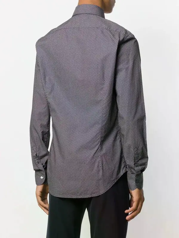 DELL'OGLIO Graphic-print Regular Shirt