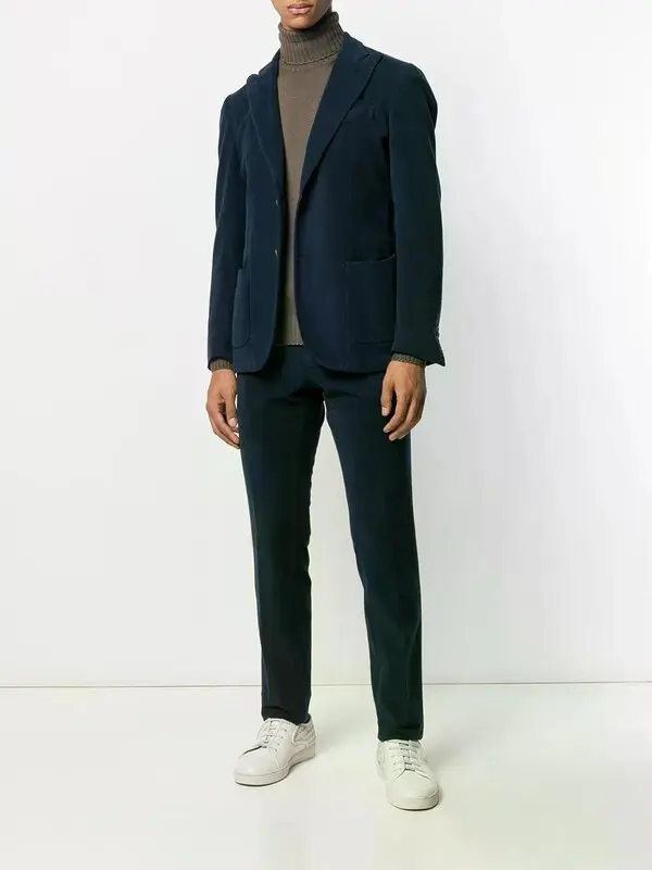 DELL'OGLIO Mastice Ribbed Roll-neck Jumper