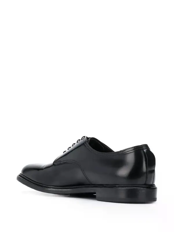 DELL'OGLIO Patent Derby Shoes