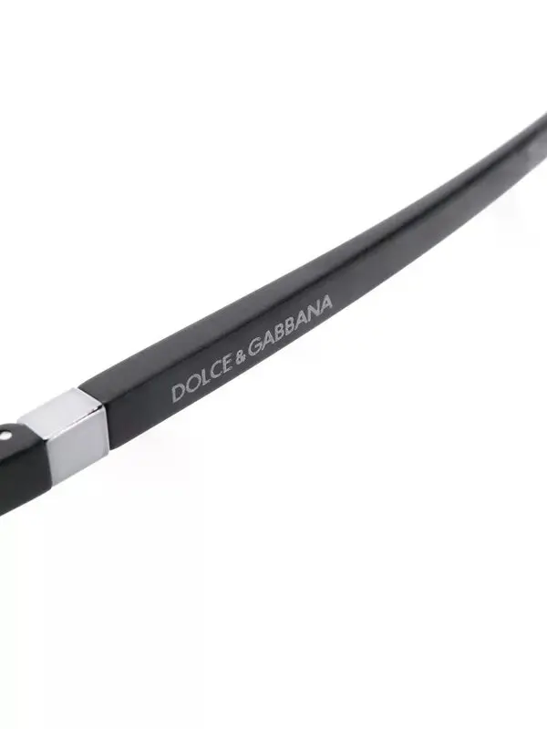 Dolce & Gabbana Rectangular Frame Glasses