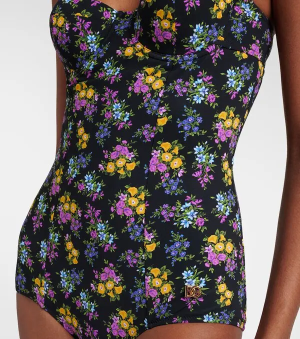 Dolce & Gabbana Floral Swimsuit