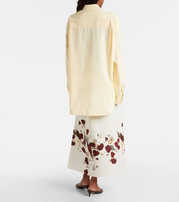 Khaite Goya Cotton Poplin Shirt