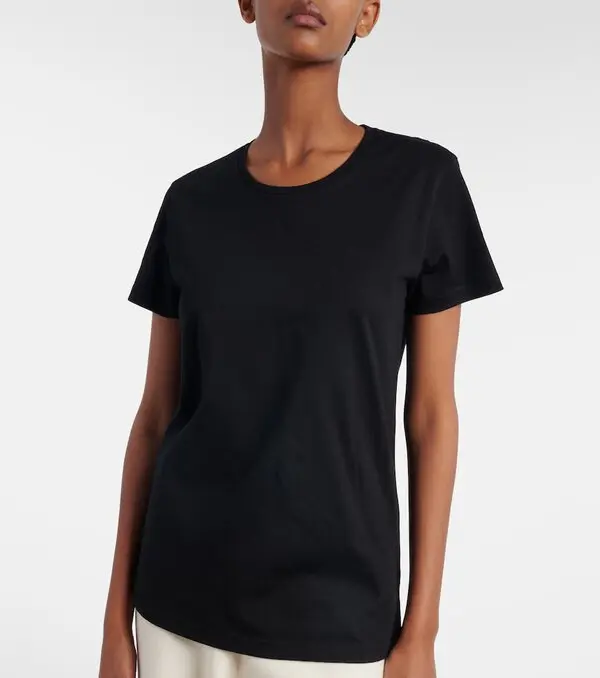Moncler Logo Cotton Jersey T-shirt