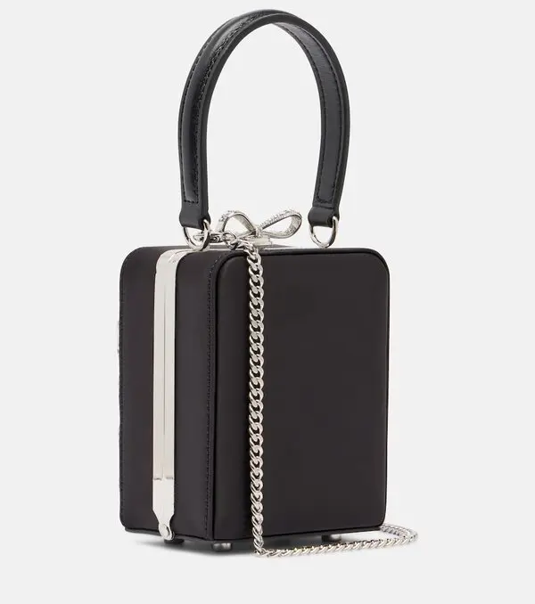 SELF-PORTRAIT Micro Crystal-embellished Box Bag