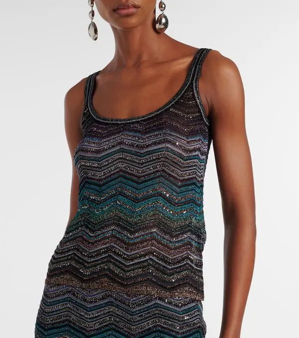 Missoni Zigzag Lame Top