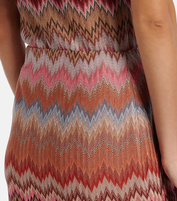 Missoni Zigzag Lame Miniskirt