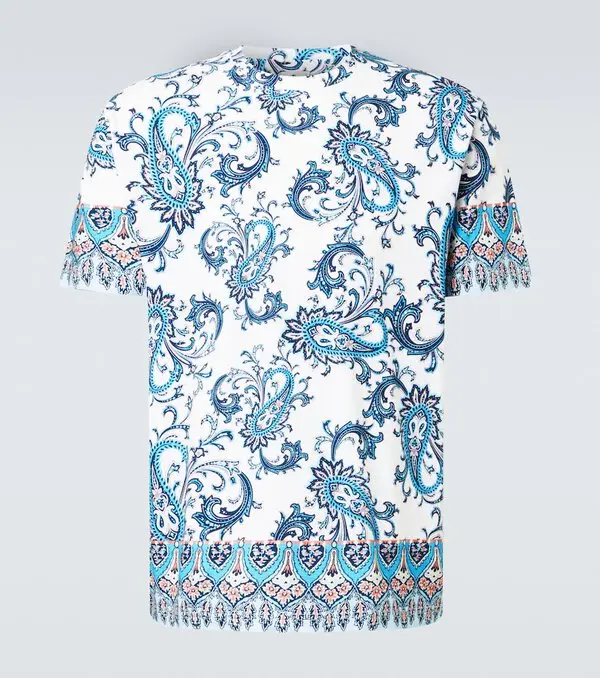 Etro Paisley Cotton T-shirt