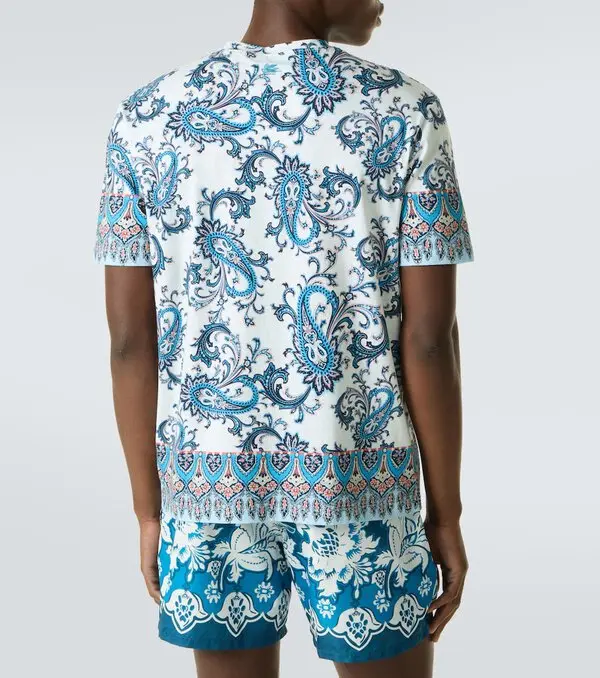 Etro Paisley Cotton T-shirt