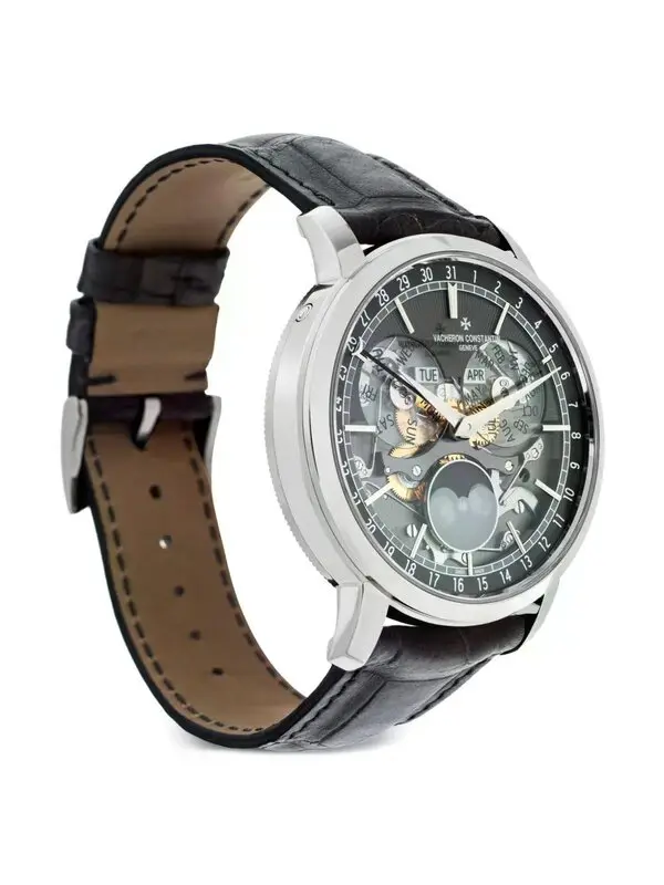 VACHERON CONSTANTIN Traditionnelle Skeleton Dial 18kt White Gold Watch