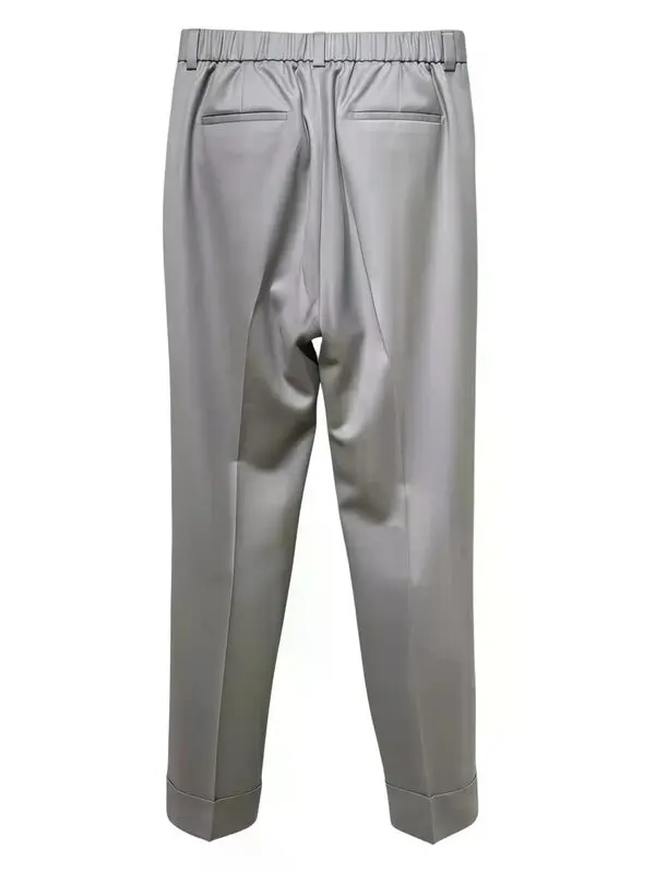 Peserico Tailored Trousers With Cuffed Hem
