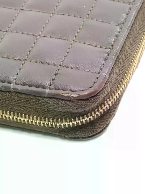 Celine 2010s Zip-around Leather Wallet