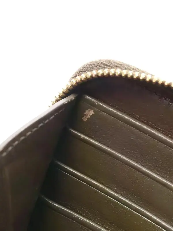 Celine 2010s Zip-around Leather Wallet