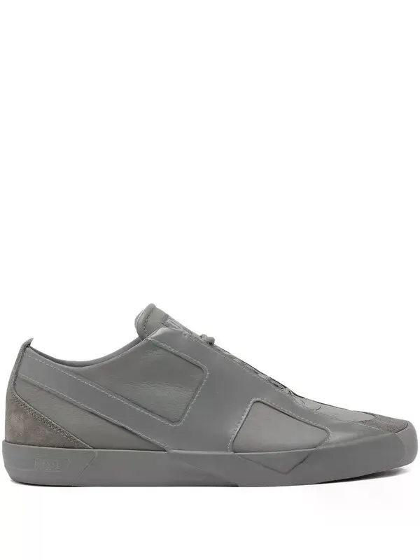DIESEL® S-slante-d Logo Suede And Leather Lace Up Sneakers