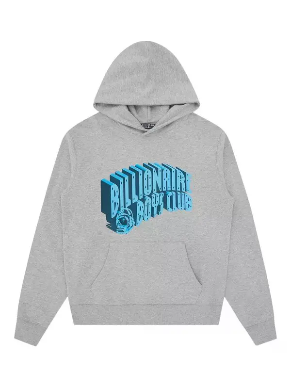 BILLIONAIRE BOYS CLUB 3d Arch Logo Popover Hoodie - Grey
