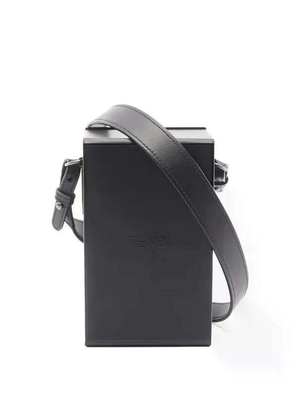 Fendi 2010s Box Mini Bag - Black