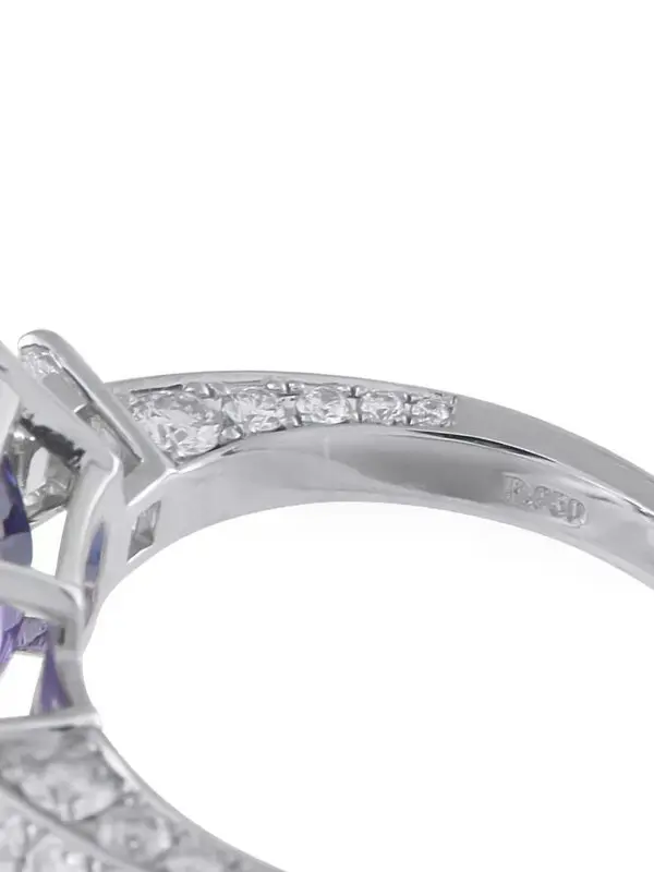 LB EXCLUSIVE Platinum Tanzanite And Diamond Ring