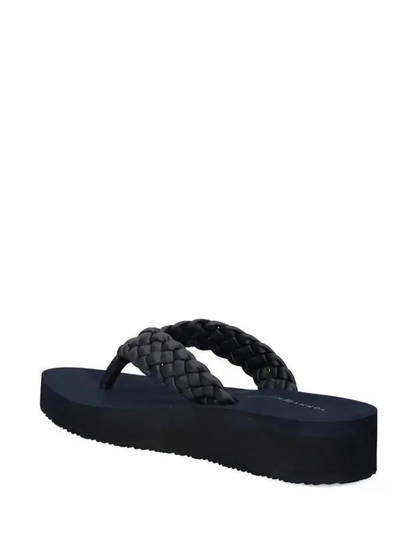 Tommy Hilfiger Braided Platform Flip-flops