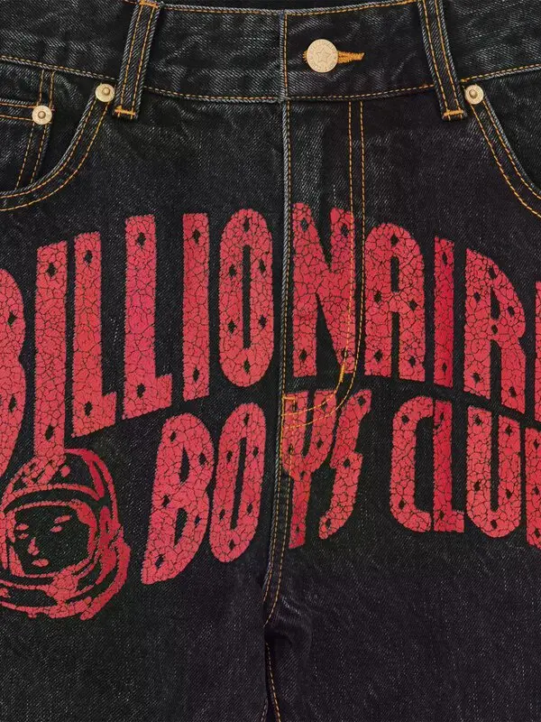 BILLIONAIRE BOYS CLUB Arch Logo Graphic Jeans