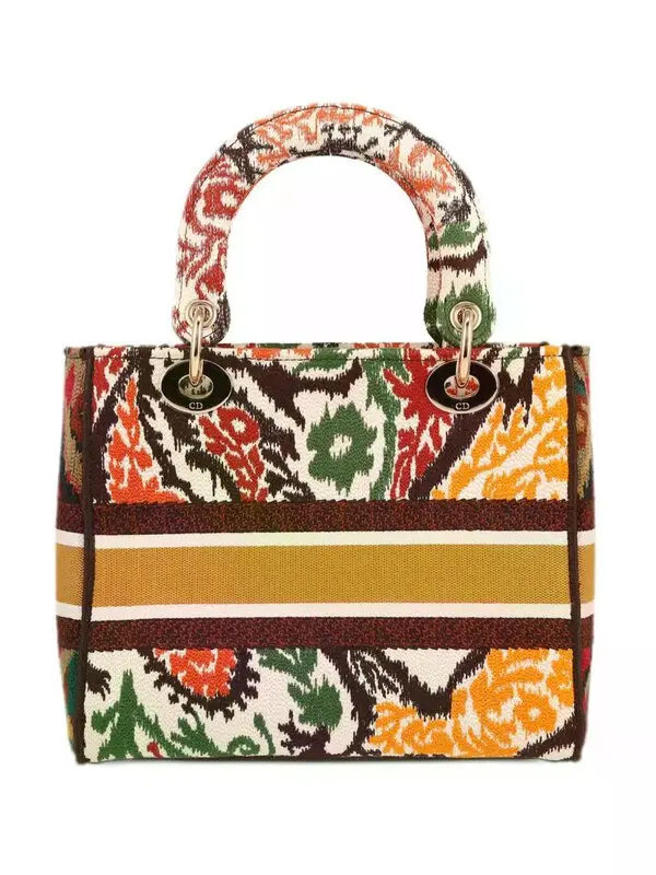Dior Lady D-lite Medium Handbag - Orange
