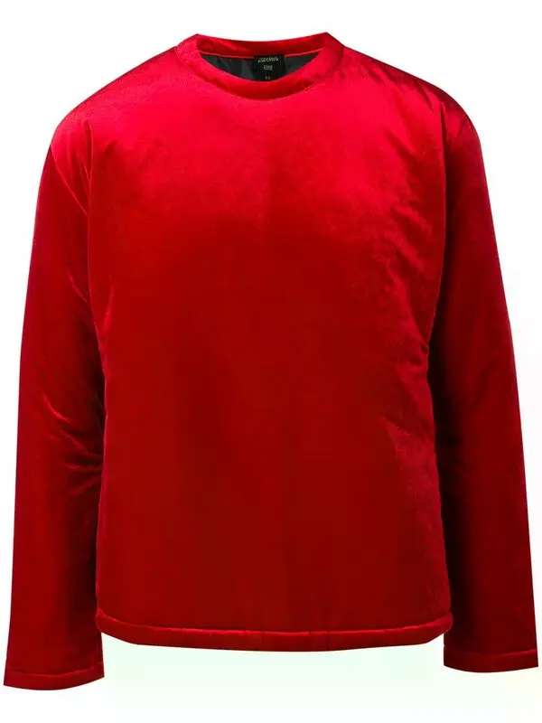 JEAN PAUL GAULTIER Padded Velvet Jumper - Red