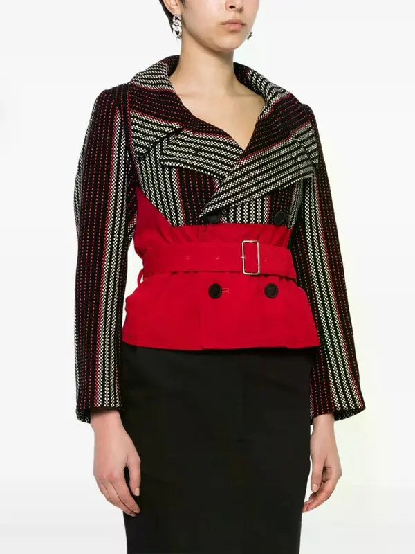 Comme Des Garçons 2001 Panelled Double-breasted Jacket