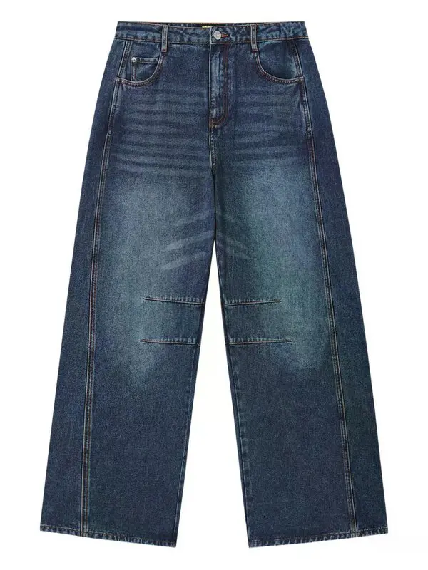 MINI CREAM Panelled Jeans