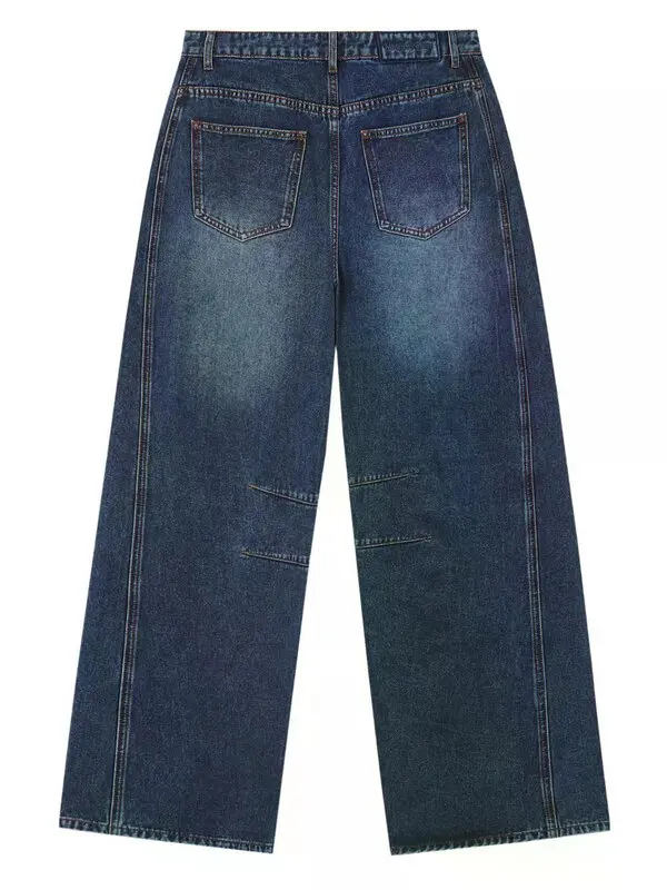 MINI CREAM Panelled Jeans