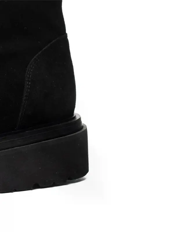 POCHE PARIS Herve Lace-up Boots - Black