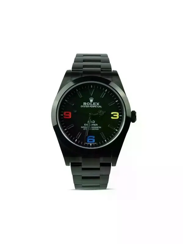 MAD PARIS Customised Explorer Watch - Black