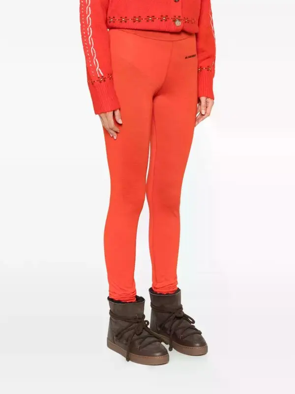 JIL SANDER Logo-detail Elastic-waist Trousers