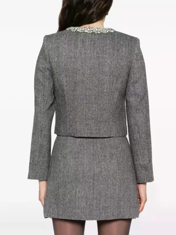 SELF-PORTRAIT Cropped Jacket