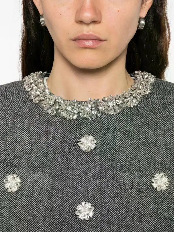 SELF-PORTRAIT Cropped Jacket
