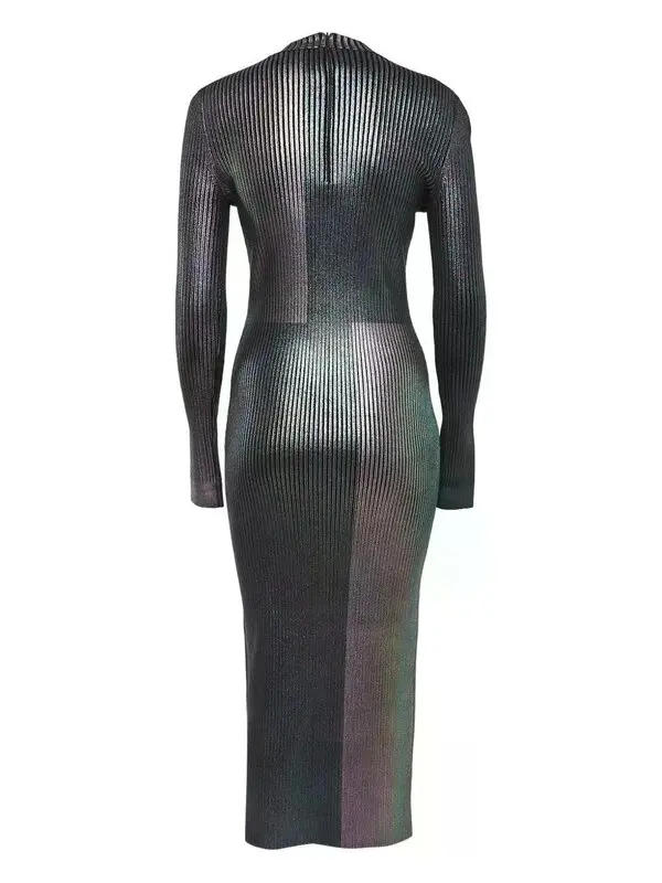 CHRISTOPHER KANE Ribbed Knit Midi Dress