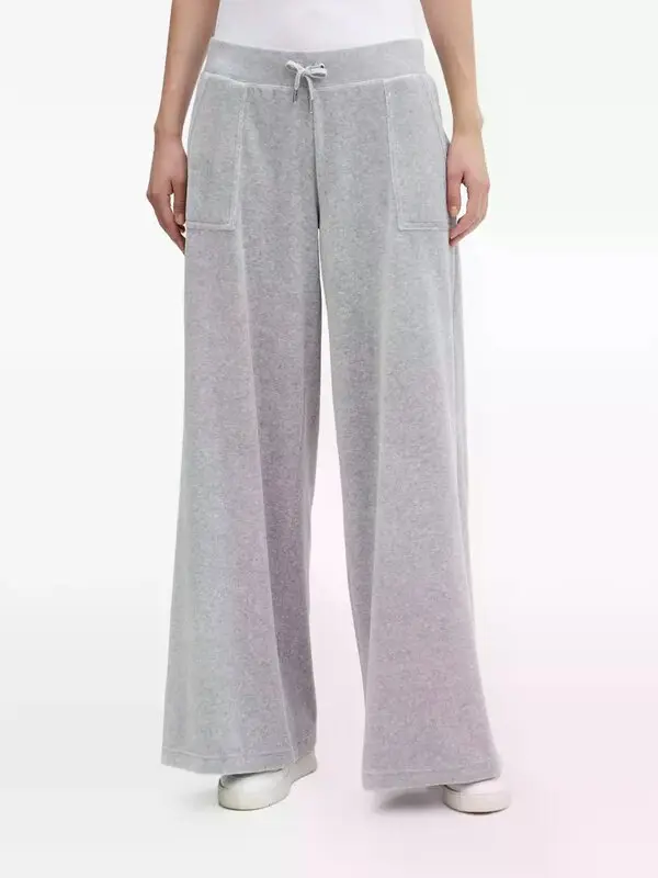 Juicy Couture Wide Leg Track Pants - Grey