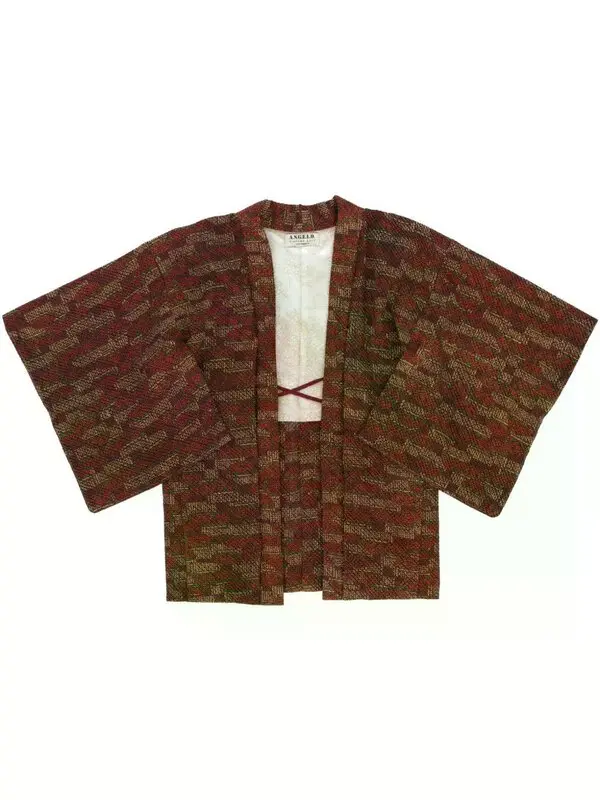 A.N.G.E.L.O. VINTAGE CULT 1970s Printed Silk Jacket