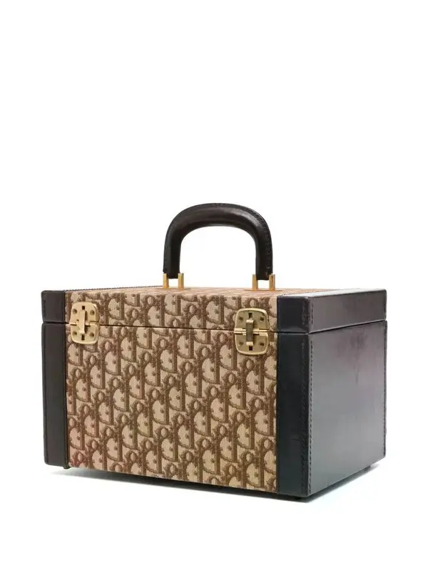 Dior Logo Mania Vanity Travel Trunk Case