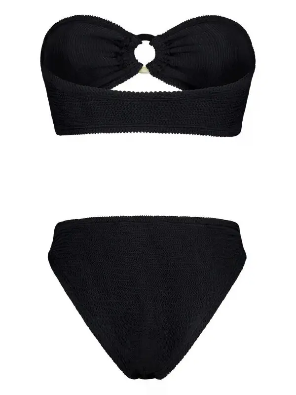 PARAMIDONNA Chloe Ring-detail Bikini - Black
