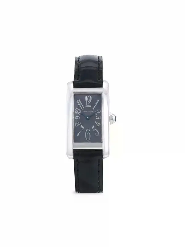 Cartier 1990s Tank Américaine Watch - Grey
