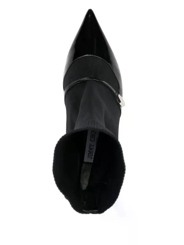 JIMMY CHOO 60mm Carolyn Sock Boots