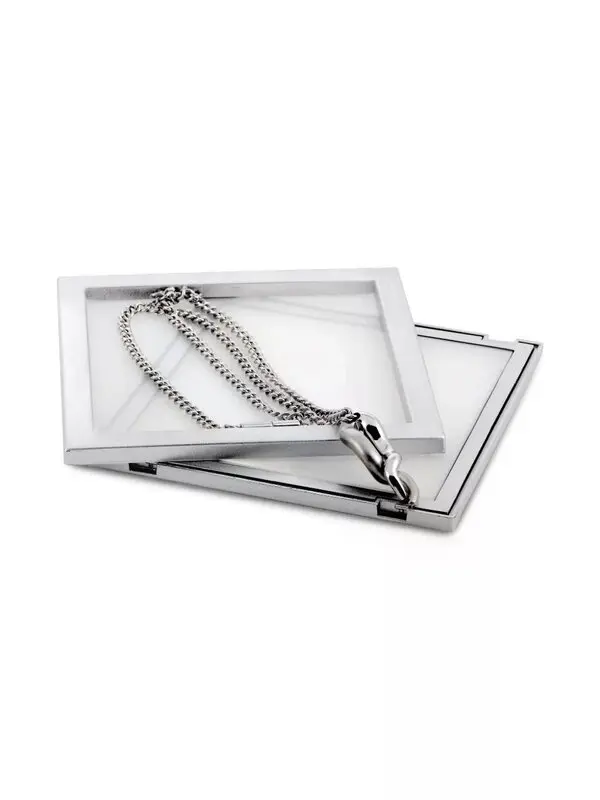 SWATCH Stainless Steel Statement Pendant Necklace
