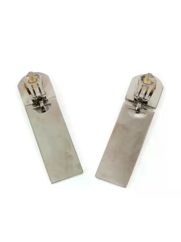 Dior 1990s Drop Clip-on Earrings