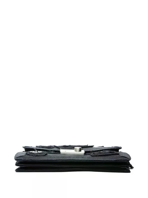 Prada Satin Bead-embroidered Shoulder Bag