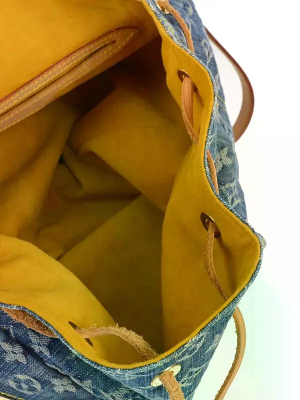 LOUIS VUITTON Monogram Denim Backpack