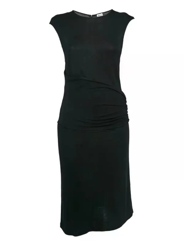 ARMANI Draped Midi Dress